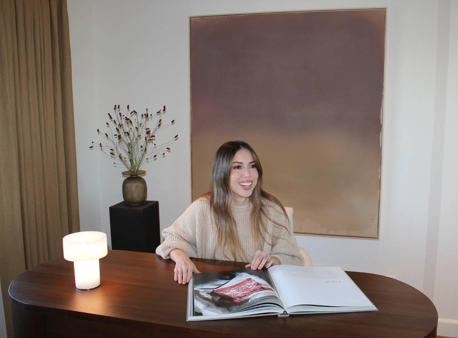 jan 3 2025 profiles katy degroot collector profile featured artwork by ali enache